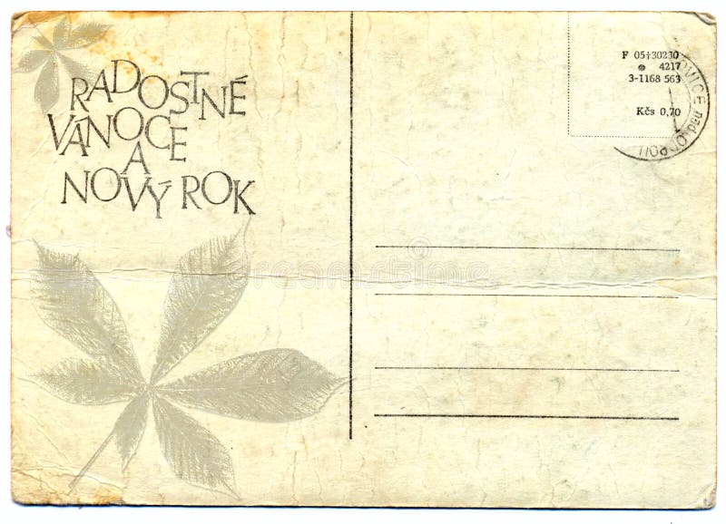 Old Paper Background Postcard for the Message Stock Photo - Image of ...