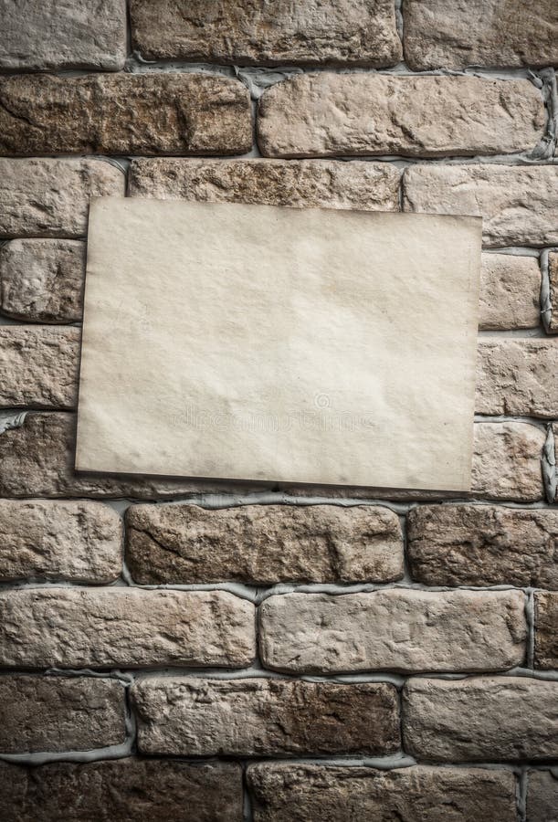 Paper on wall stock image. Image of edge, background - 210526633
