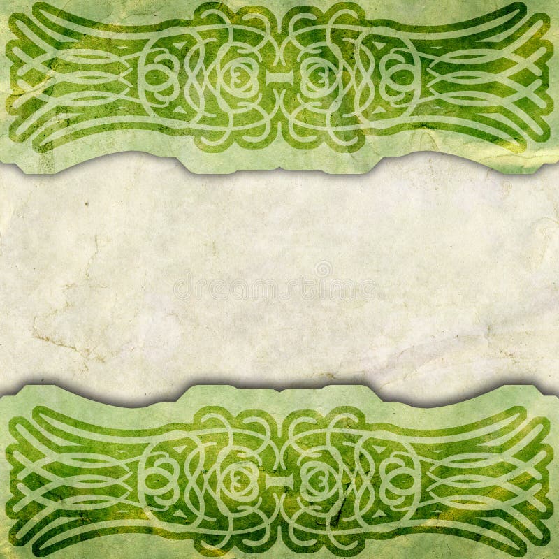 Old Paper with Calligraphy Pattern Stock Image - Image of document ...