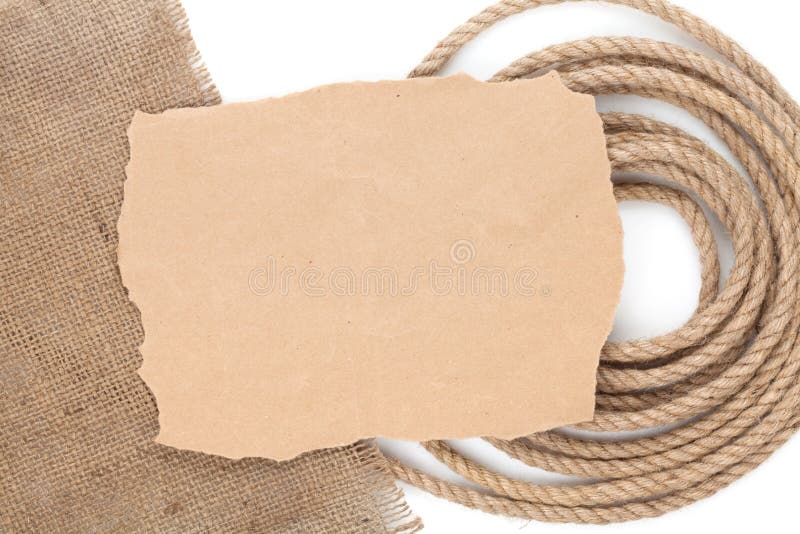 Old paper for copy space stock photo. Image of burlap - 38619982