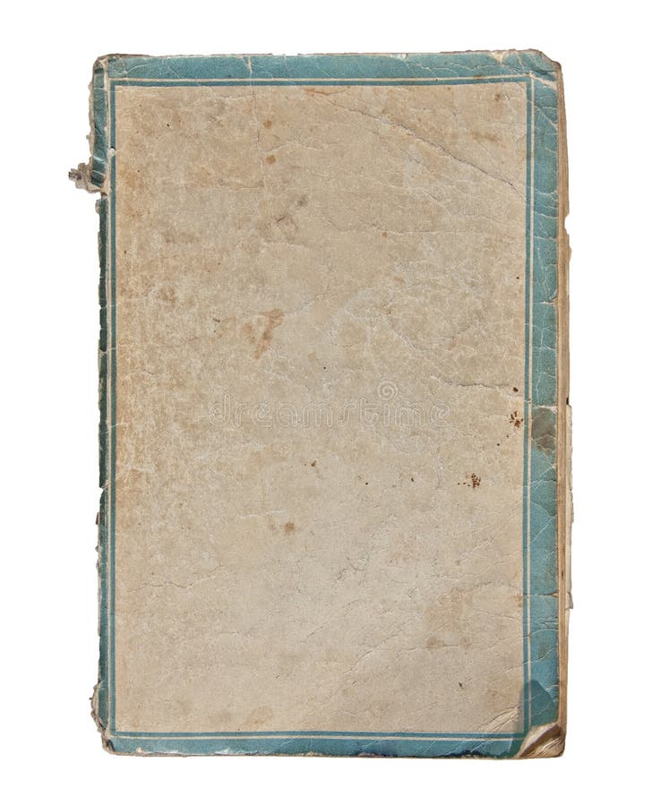 Old Paper Cover of the Notebook Stock Image - Image of paper, aged ...
