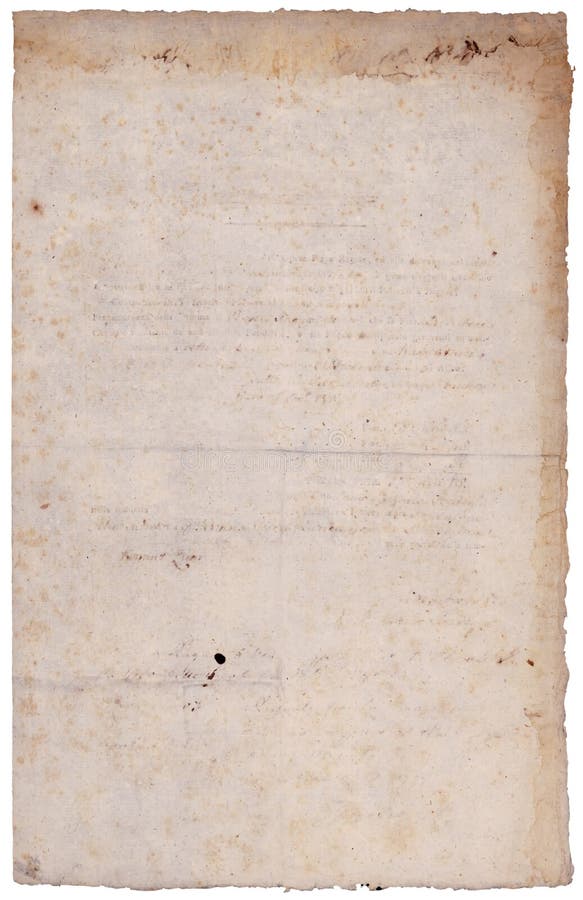 Old paper Cutout stock photo. Image of page, retro, stained - 67610608