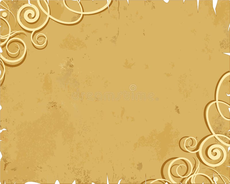 Old paper with design stock vector. Illustration of adult - 4899009