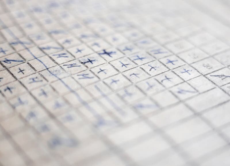 Old Paper Documents in the Archive Stock Photo - Image of calculation ...