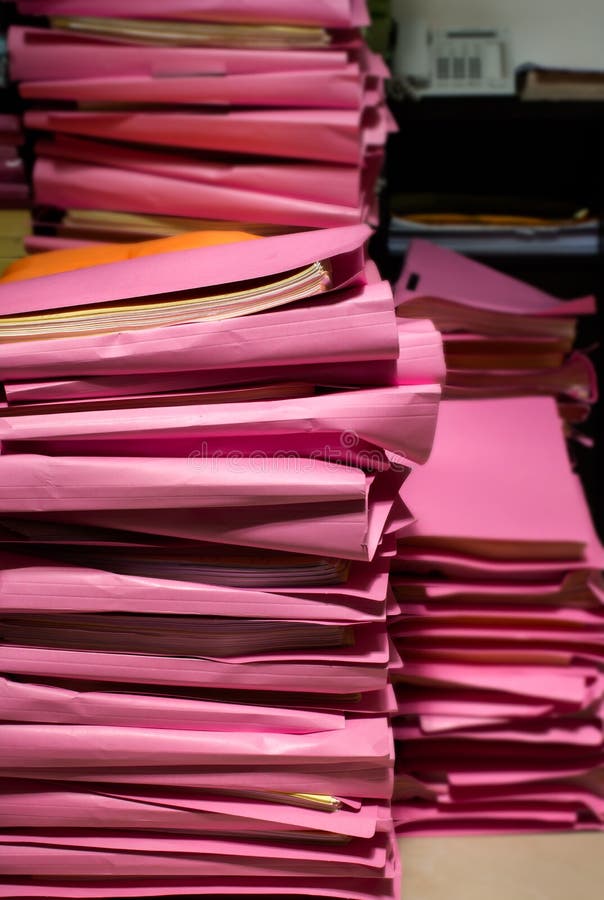 Old paper files stock image. Image of research, business - 38931325