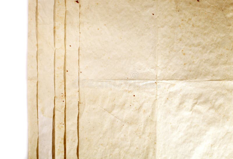 Old Paper Folds Textures, Stack of Pages Stock Photo - Image of rust ...
