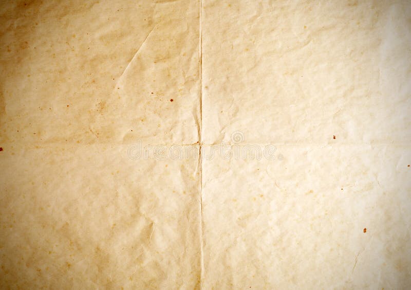 Old Paper Folds Textures, Vintage Background Stock Photo - Image of ...