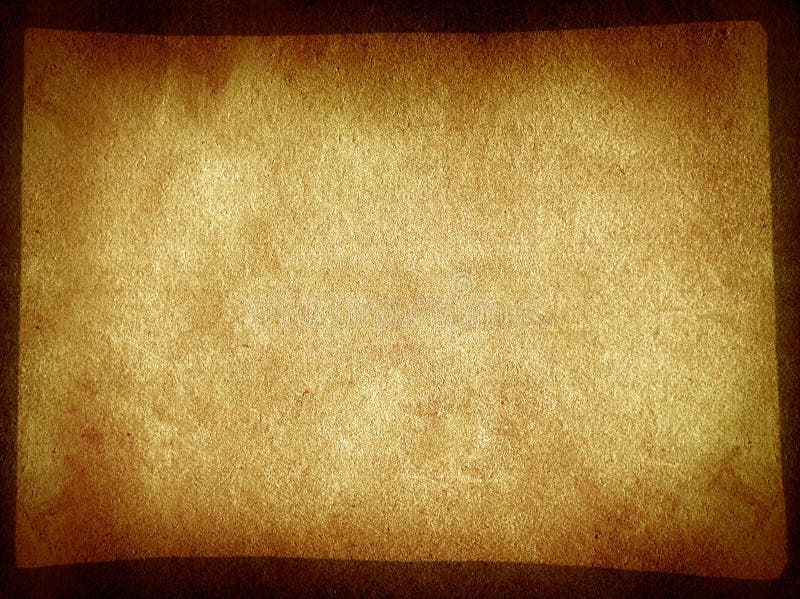 Old Paper with a Frame stock illustration. Illustration of retro ...