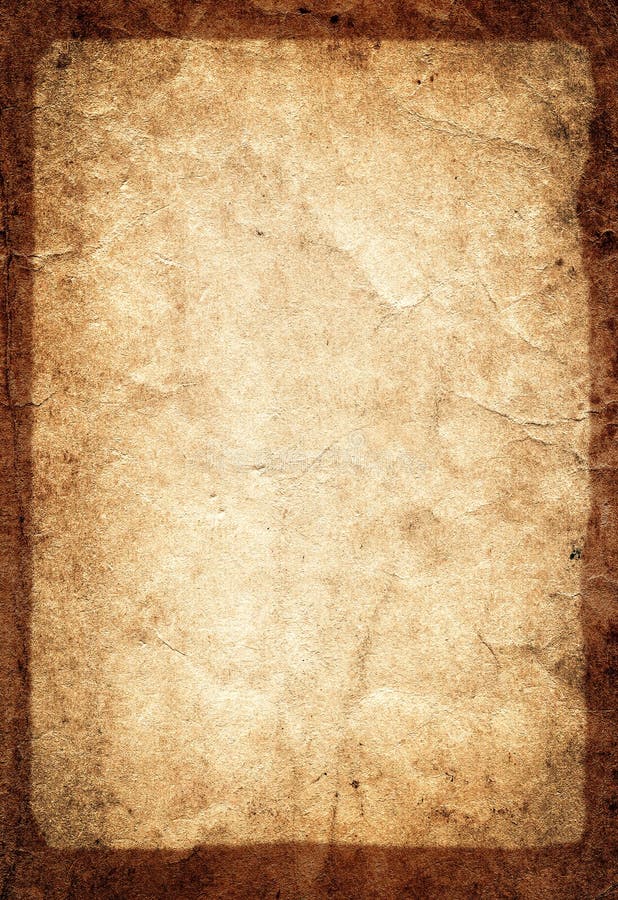 Old Paper with a Frame stock illustration. Illustration of abstract ...