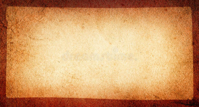 Old Paper with a Frame stock illustration. Illustration of obsolete ...