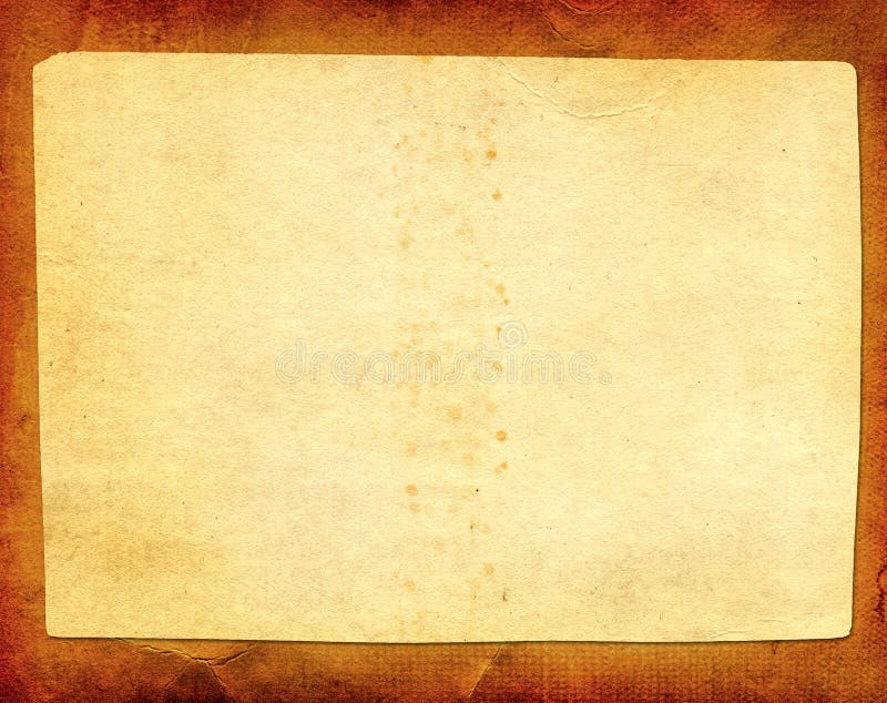 Old Paper with a Frame stock image. Image of texture - 301583081