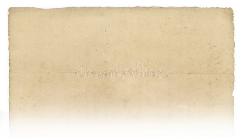 Old Paper Image Fading into Nothing. Ancient Paper Texture with Age ...