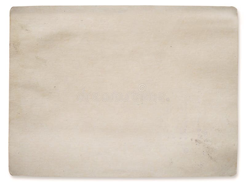 Old paper stock image. Image of paper, white, isolated - 80120871