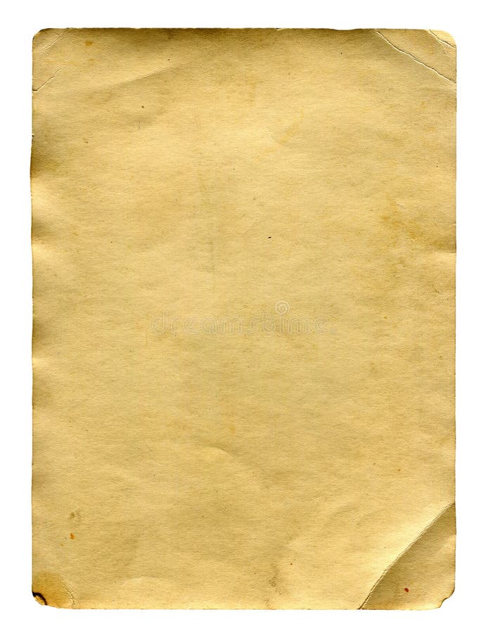 Old Paper isolated stock image. Image of border, outdated - 170575933