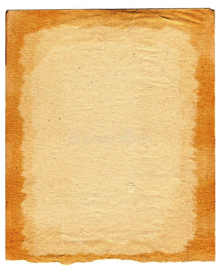 Old paper page stock illustration. Illustration of card - 12826354