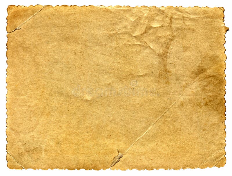 Old paper page stock photo. Image of manuscript, empty - 17688286