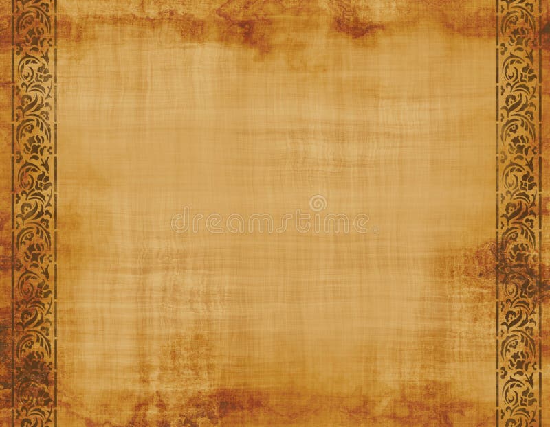 Old paper parchment design stock illustration. Illustration of ...