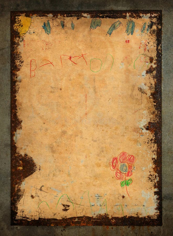 Old paper poster stock photo. Image of blank, aged, frame - 5643098