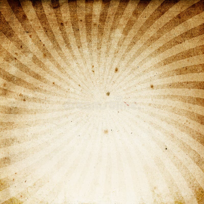 Old paper with rays. stock illustration. Illustration of grunge - 14128180