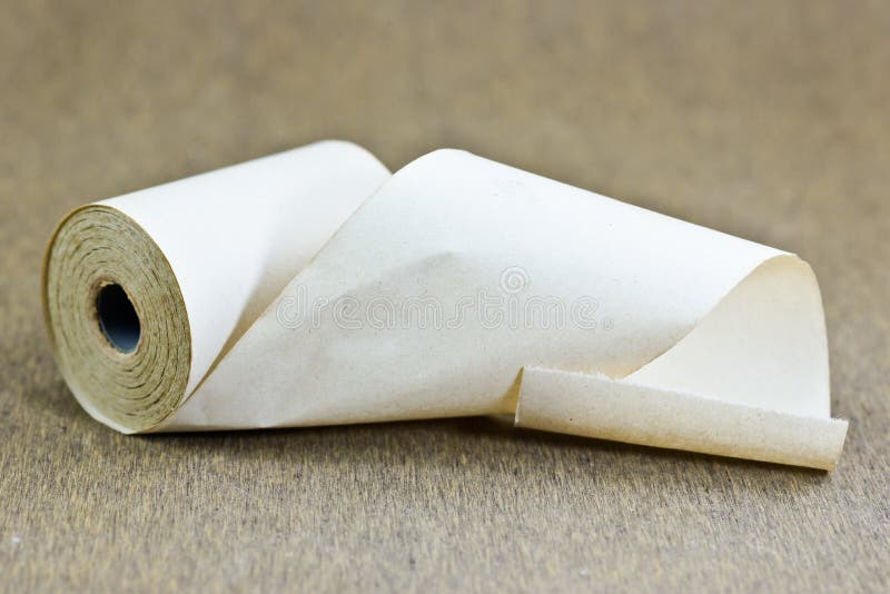 Old paper roll stock image. Image of torn, decorative - 43006251