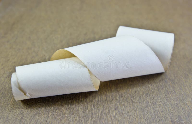 Old paper roll stock image. Image of background, manuscript - 43006165