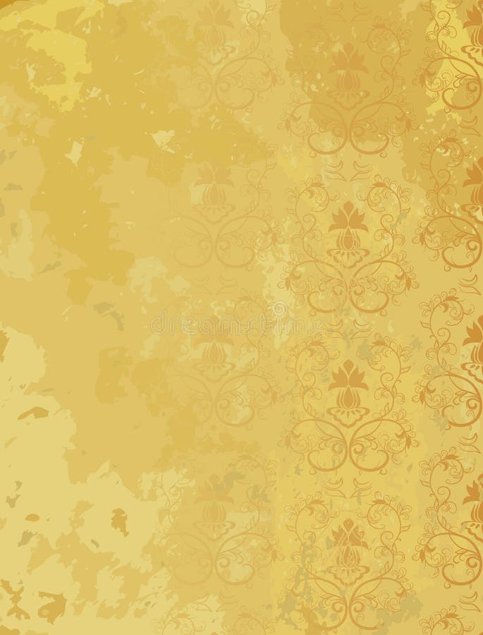 Old Paper with the Sample of Drawing Stock Vector - Illustration of ...