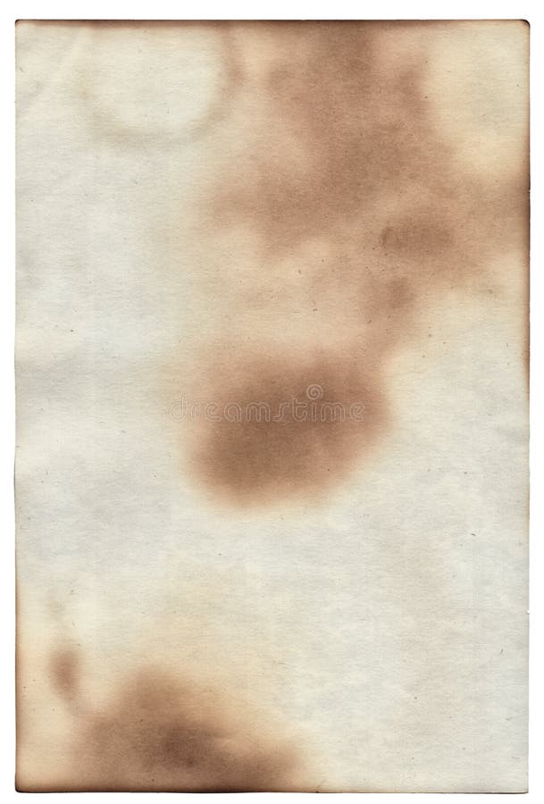 Old Paper with Scratches and Stains Stock Image - Image of brown ...