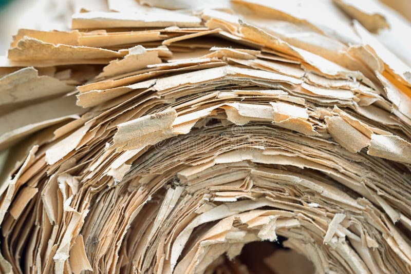 Old paper scroll stock image. Image of parchment, detail - 122116695