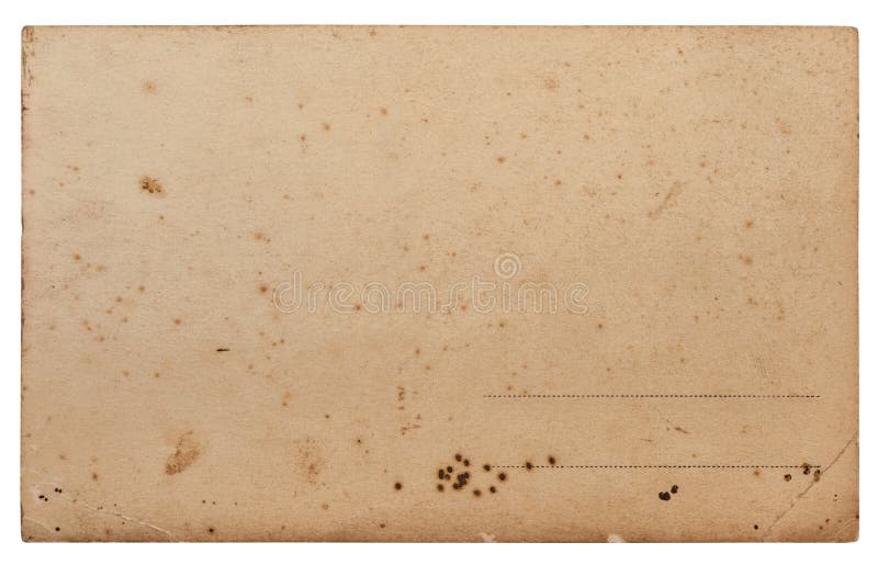 Sheet of Old Aged Retro Paper. Ancient Antique Brown Cardboard Design ...
