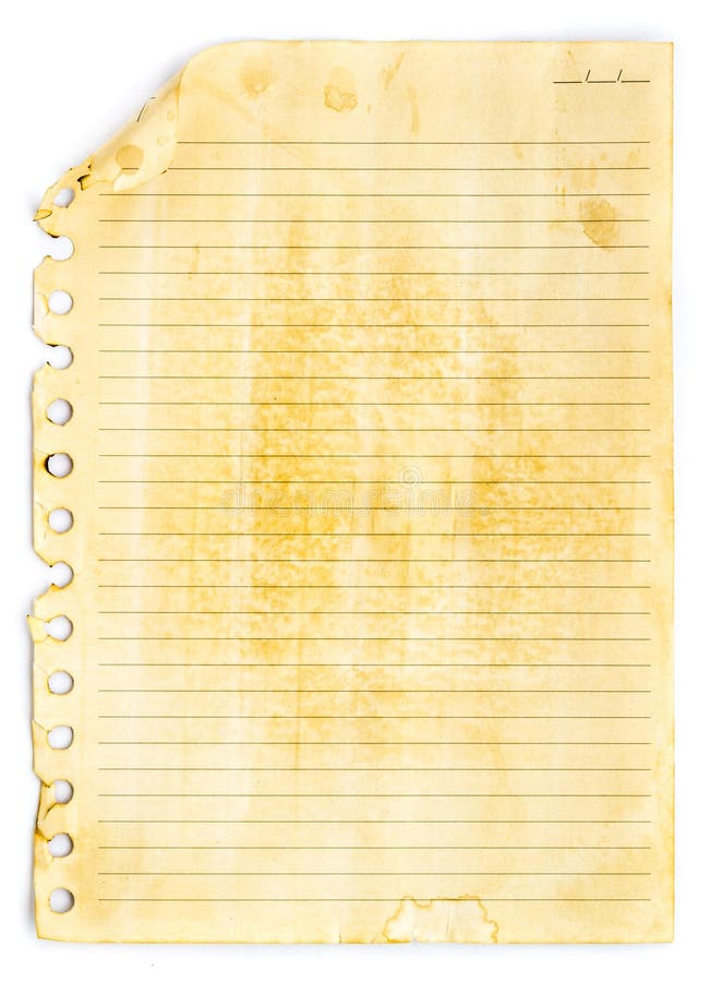 Old paper sheet stock photo. Image of dirty, detail, brown - 31726908