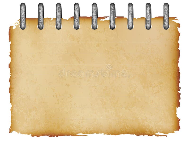 Old paper sheet stock vector. Illustration of element - 255060647