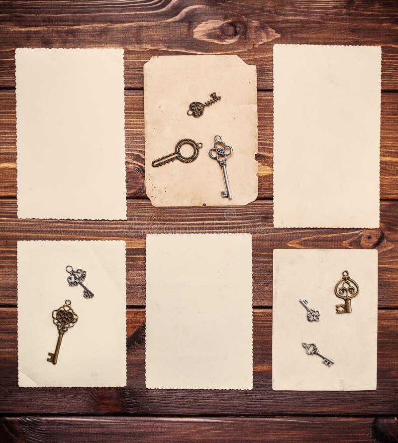 Page Border Vintage Keys Stock Photos - Free & Royalty-Free Stock ...
