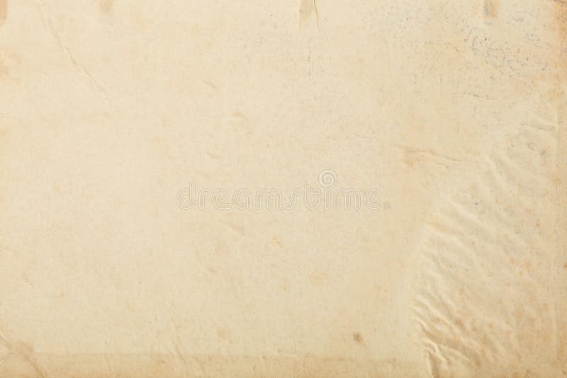 Old Paper with Stained Part and Humidity Signs Background Stock Photo ...