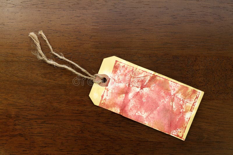 Old Paper Tag Picture. Image: 18859146