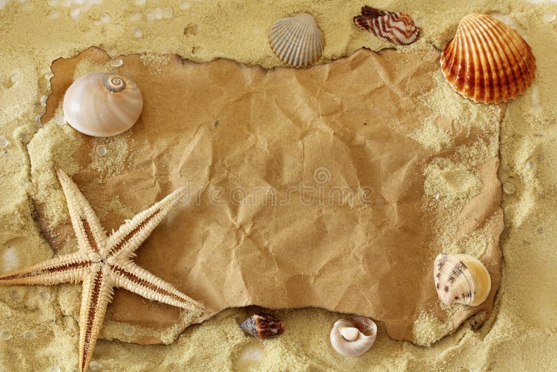 Old paper tag stock photo. Image of aquatic, message - 22261780