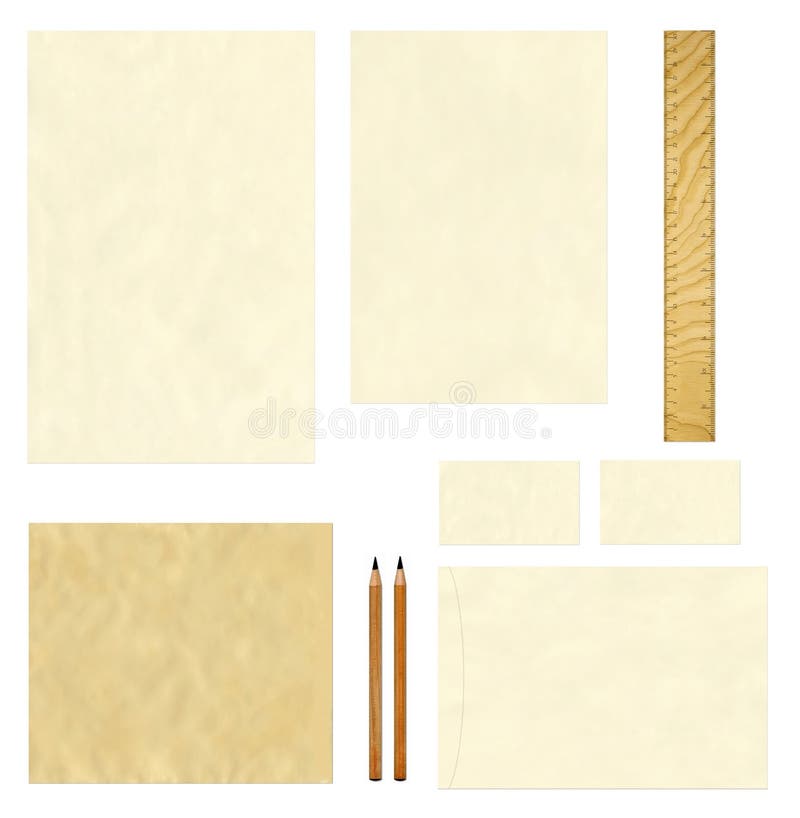 Old paper template mock up stock image. Image of recycled - 41039341