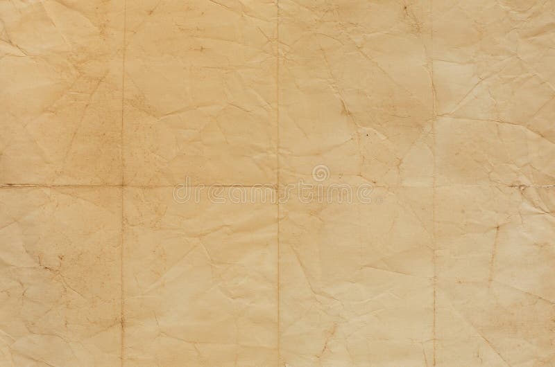 Old Paper Texture with Crease Lines Stock Photo - Image of dirty, retro ...