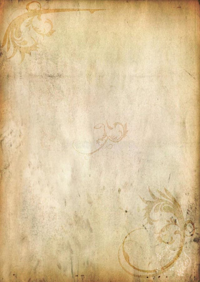 Antique Vintage Memo Paper with Balloon Stock Illustration ...