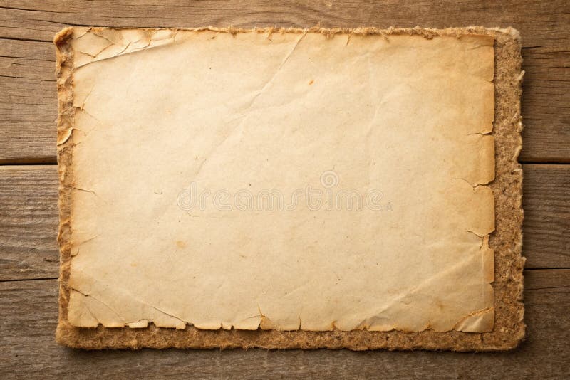 Old Paper Texture, Hardboard Background Stock Illustration ...