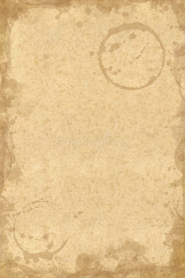 Old Paper Texture on White, Old Paper Parchment Texture. the Paper Has ...