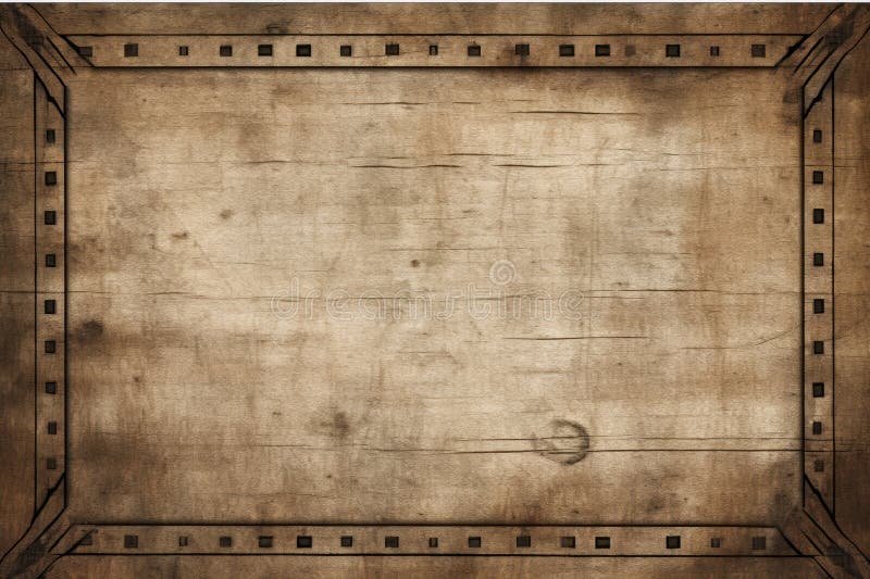 An Old Paper Texture with a Square Frame on it Stock Illustration ...