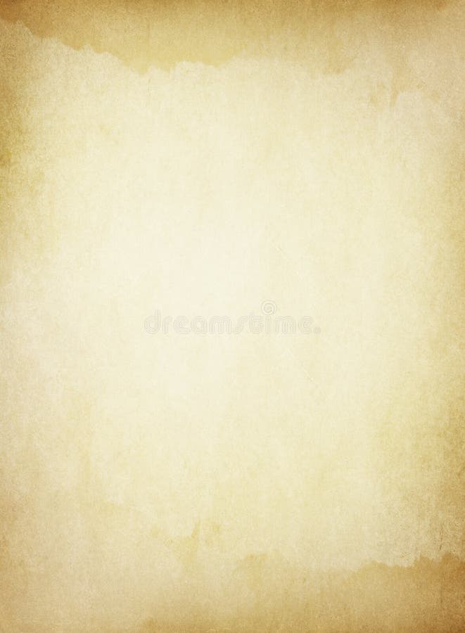 Vintage Stained Paper Texture with Frame Stock Photo - Image of ...