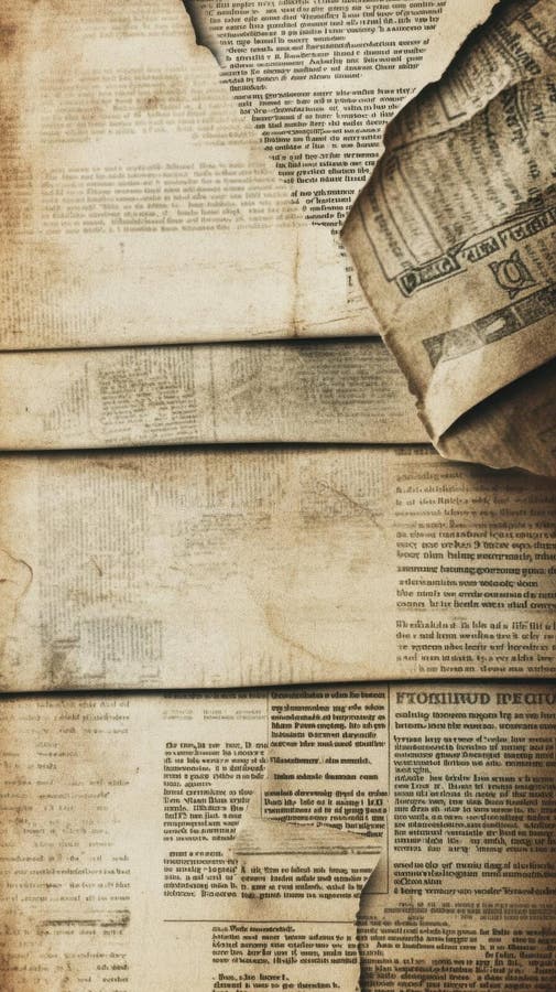 Old Paper Textured Background - Vintage Document with Text Abstract ...