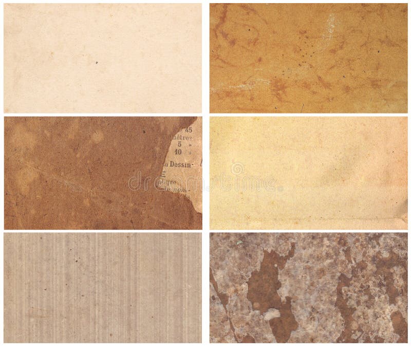 Old paper textures stock image. Image of artistic, crumpled - 6461293