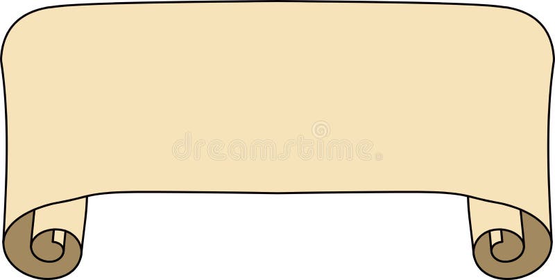 Old Paper Title scroll stock vector. Illustration of ancient - 195026984