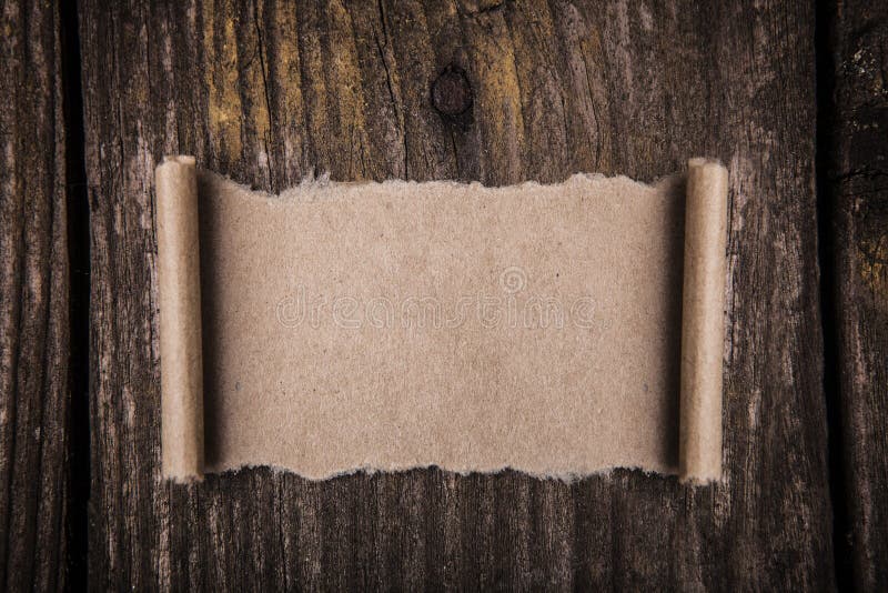 Old Paper Use As Label Banner Stock Photo - Image of reminder, name ...