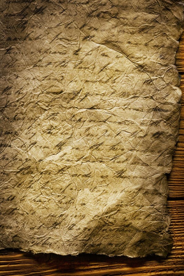 Old paper with writing stock photo. Image of handmade - 5235874