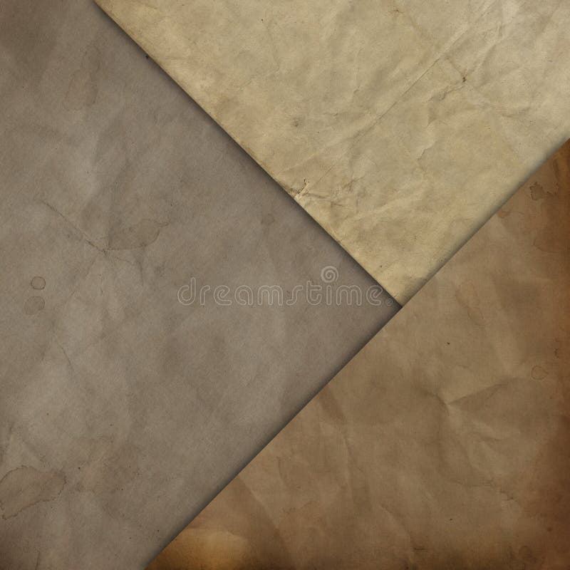 Old Papers Texture Background Stock Illustration - Illustration of ...