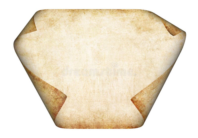 Old Parchment Picture. Image: 6523588