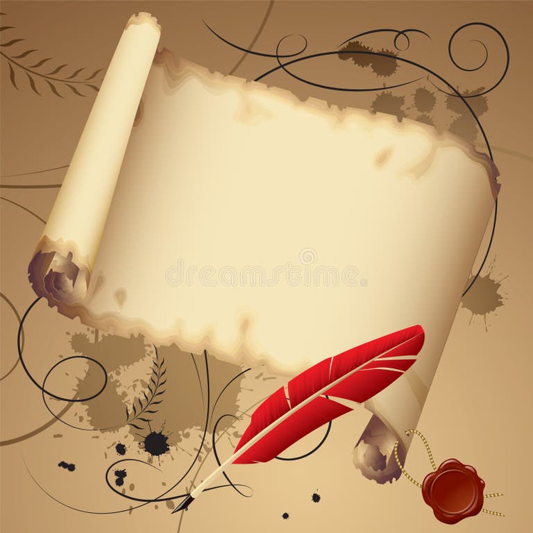 Parchment Writing Stock Illustrations – 5,050 Parchment Writing Stock ...